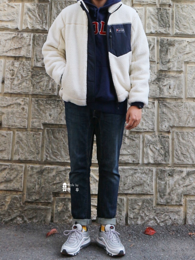 파타고니아 레트로 맛 후리스 코디 남자 겨울 코디 네이버 블로그