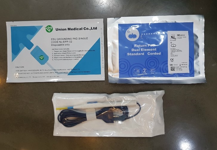 일회용 보비플레이트 , Return Pad ,Dual Element , ESU GROUNDING PAD , Union , 바이 ...