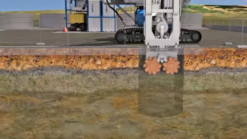 지하연속벽 암 컷팅 장비 VIDEO: Diaphragm/Slurry wall Hydromill Module : 네이버 블로그