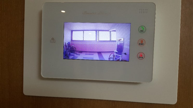 하니웰 비디오폰HS-6000 신형교체~~ : 네이버 블로그