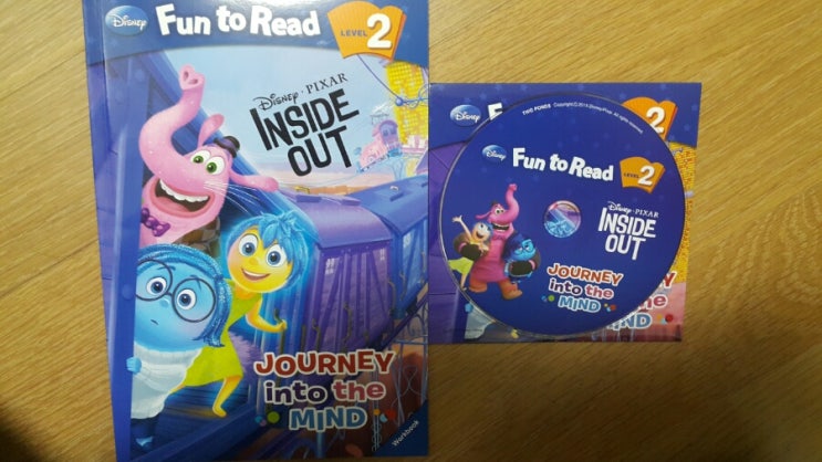 디즈니펀투리드 레벨2 인사이드아웃 ; Disney Fun to Read 'LEVE2' - INSIDE OUT : JOURNEY ...