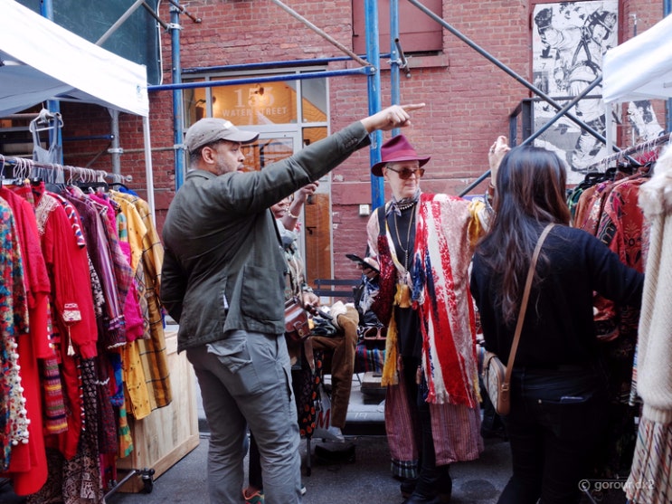 [뉴욕] 2일차; 맨해튼브릿지(Manhattan Bridge) 아래에서 열리는 브루클린 플리마켓(Brooklyn Flea ...