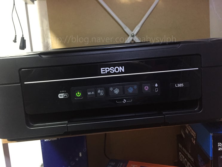 [제품] EPSON L385 정품 무한잉크 복합기 : 네이버 블로그