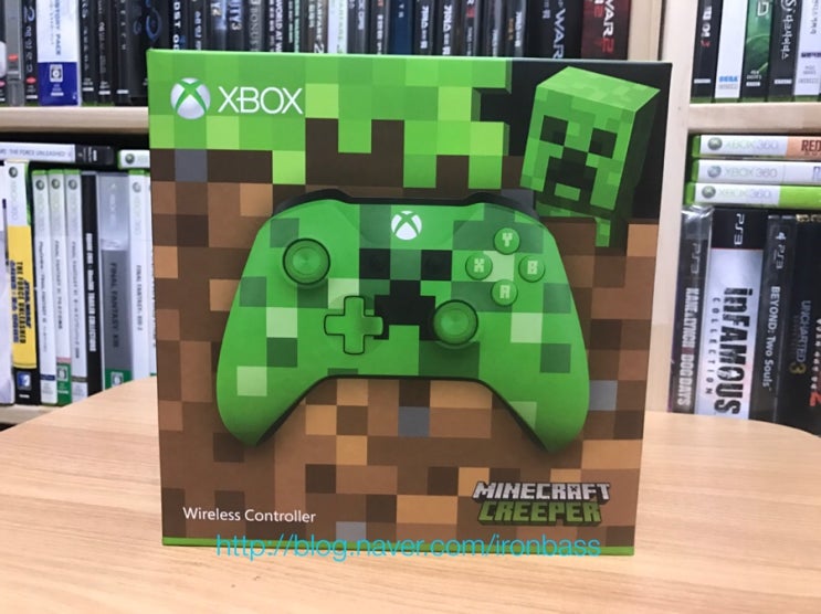 Xbox One Wireless Controller - Minecraft Creeper : 네이버 블로그
