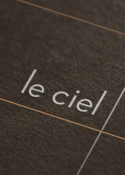르 씨엘 브랜드 아이덴티티 디자인 / Le Ciel Brand Identity Design : 네이버 블로그