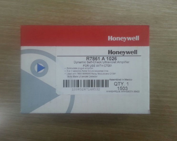 Honeywell Flame Amplifiers R7861A1026 : 네이버 블로그