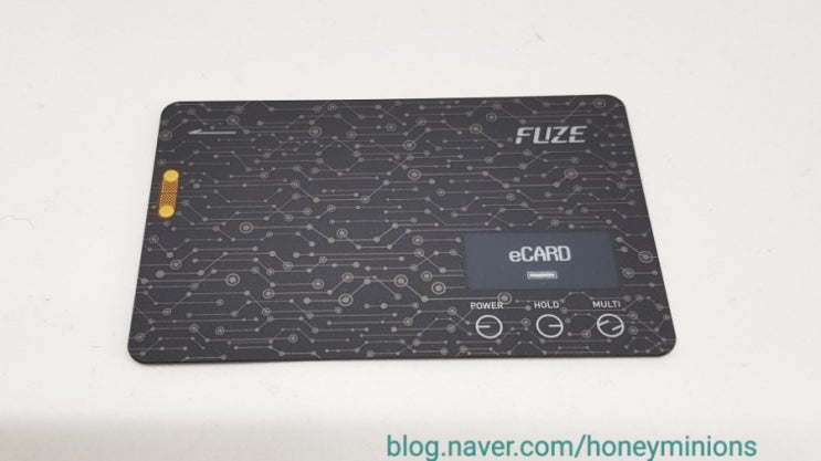 올인원 스마트카드 fuze card 개봉기 : 네이버 블로그