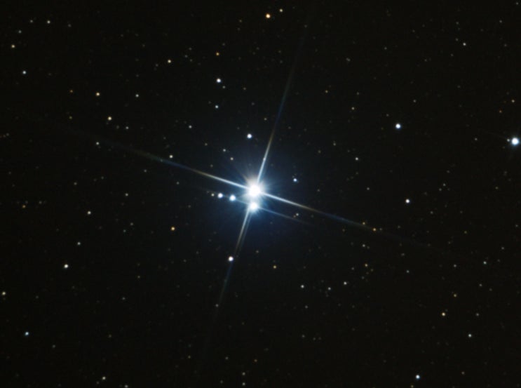 태양계에서 가장 가깝고 가장 밝은 볼프–레이에별(Wolf–Rayet star), 돛자리 감마(Gamma Velorum ...