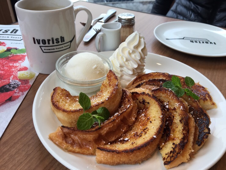 [후쿠오카] 프렌치토스트 맛집-아이보리쉬 Ivorish : 네이버 블로그