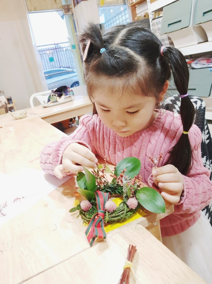 어린이반도예수업점토놀이반리스만들기도자기종만들기꼬막공방 네이버 블로그
