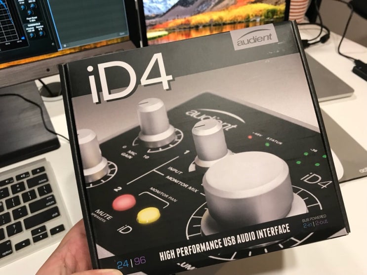 Audient iD4 리뷰 : 네이버 블로그