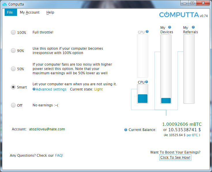무료 비트코인 채굴프로그램-COMPUTTA : 네이버 블로그
