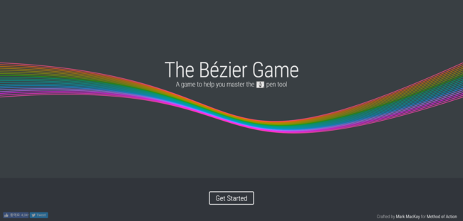 포토샵 / 일러스트 펜툴 연습하기 좋은 사이트 ' The Bezier Game ' : 네이버 블로그