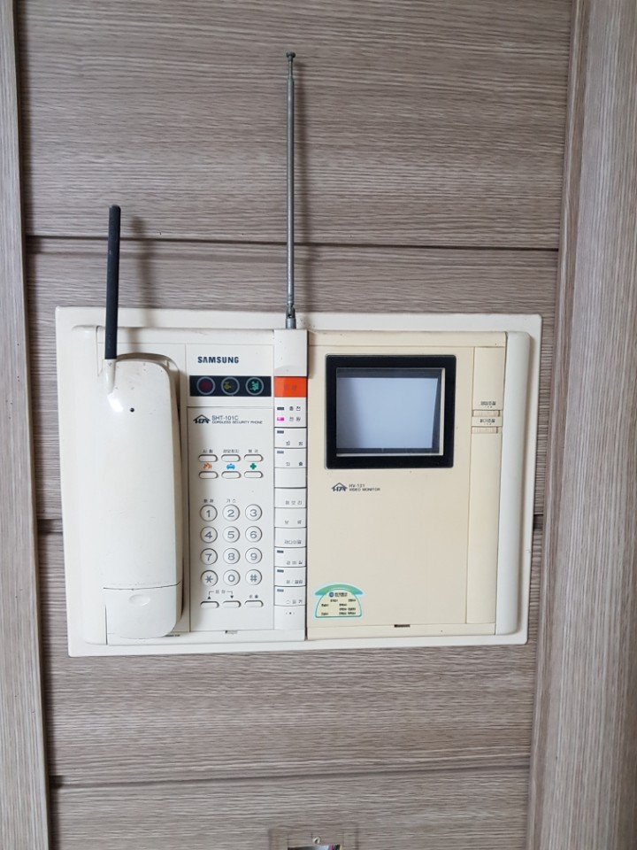 인천 가좌동 풍림 아파트 삼성SDS SHS - P710 디지털도어록 과 SHT-3517 비디오폰 설치 후기. : 네이버 블로그