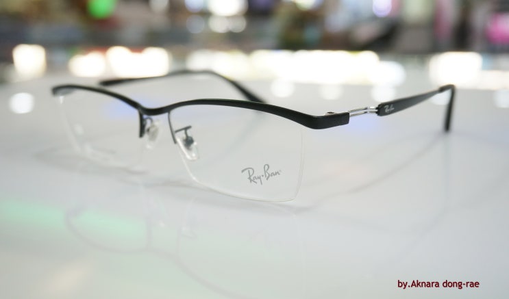 부산 레이벤 30대 40대 남자 반무테 안경테 깔끔한 디자인 : 네이버 블로그