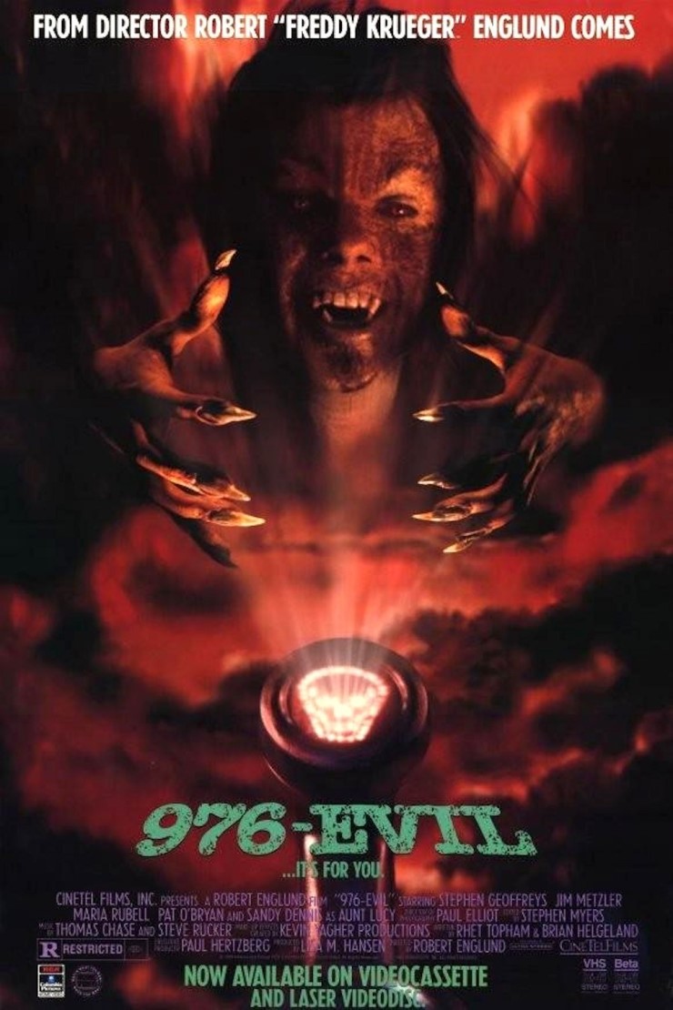 976 이블 (헬레이더스, 976-EVIL, 1988) / 공포영화 콜렉션 / 재진군의 무서운 자취방 : 네이버 블로그