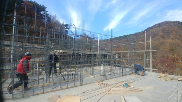 경주 효동리 전원주택 벽체 콘크리트 타설 울산건축메이드건설메이드디자인 네이버 블로그
