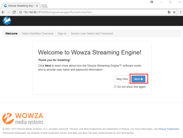 Wowza Streaming Engine 처음 설정 : 네이버 블로그