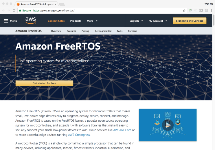 아마존 Amazon FreeRTOS SDK 발표 : 네이버 블로그