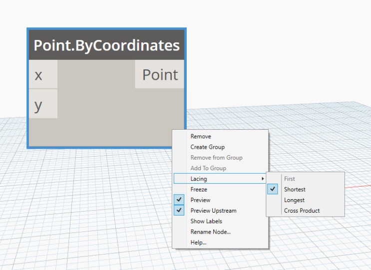 레빗(revit) 다이나모(dynamo) – Lacing 옵션 : 네이버 블로그