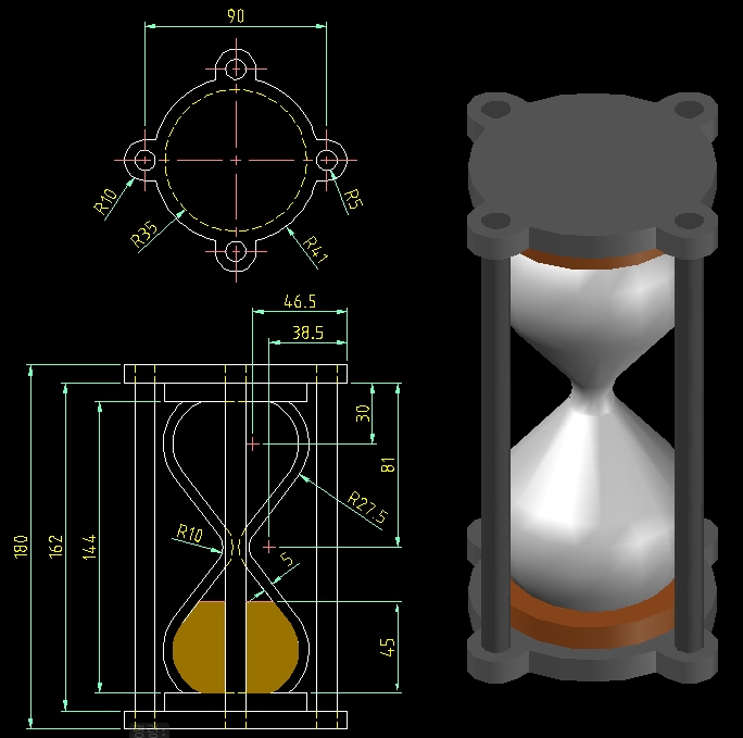 Hourglass 2D/3D Design : 네이버 블로그