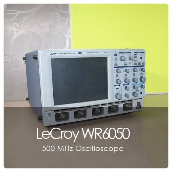 중고오실로스코프 판매 렌탈 매입 르크로이 LeCroy WR6050 500 MHz Oscilloscope 계측기 수리 대여 매각 ...