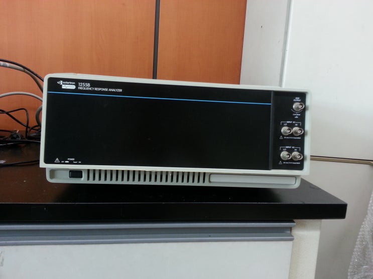 Solatron 1255B Frequency response analyzer generator overload 증상 : 네이버 블로그