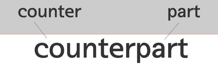 counterpart - 어원학습 : 네이버 블로그