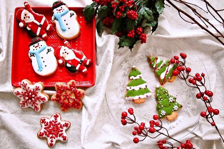 크리스마스쿠키 만들기 -크리스마스 아이싱 쿠키 : 네이버 블로그