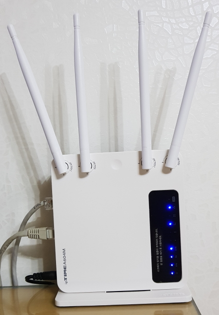 100메가 유선환경에서 괜찮은 ipTime A604M 유무선공유기 : 네이버 블로그