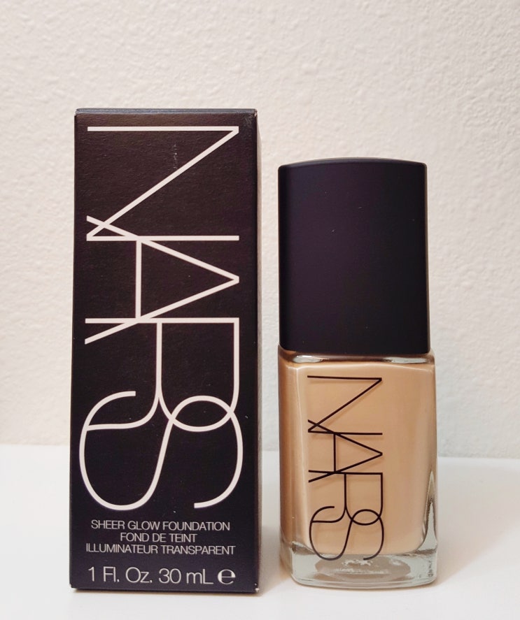 NARS - SHEER GLOW FOUNDATION, Light6 Ceylan (나스 쉬어글로우 파운데이션, 라이트 6 실란 ...