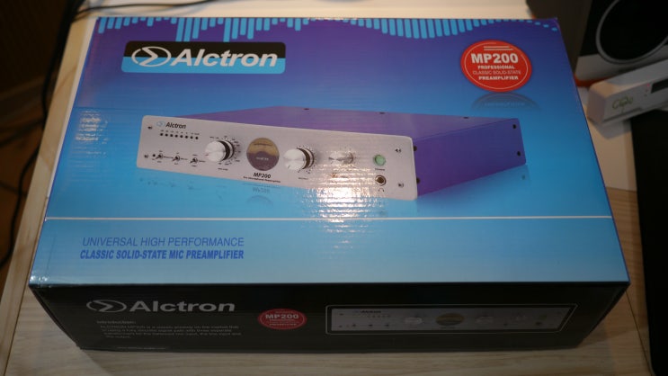 [마이크프리앰프] Alctron MP200 (neve 1073 복각 모델) : 네이버 블로그