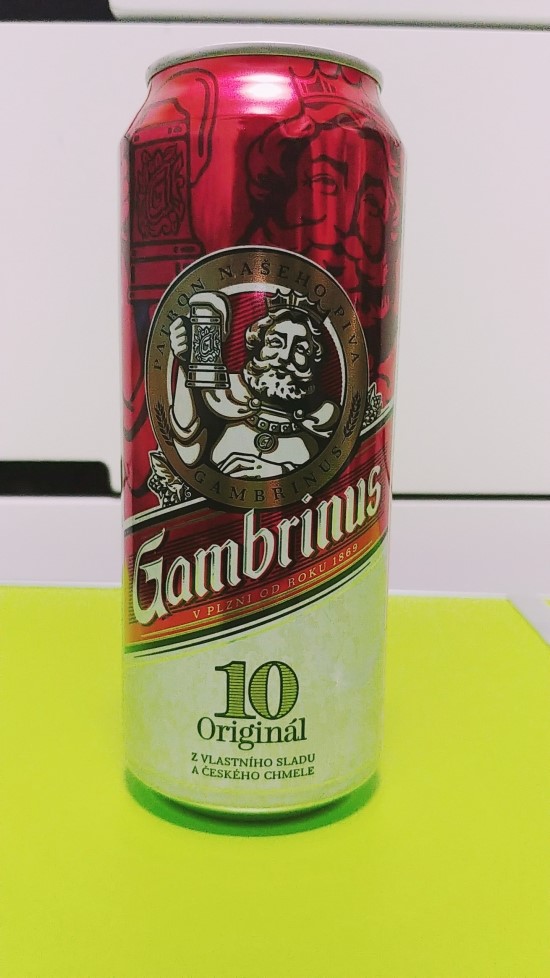 [체코 맥주] 감브리너스 오리지널 10 (Gambrinus Original 10) 시음 후기 : 네이버 블로그