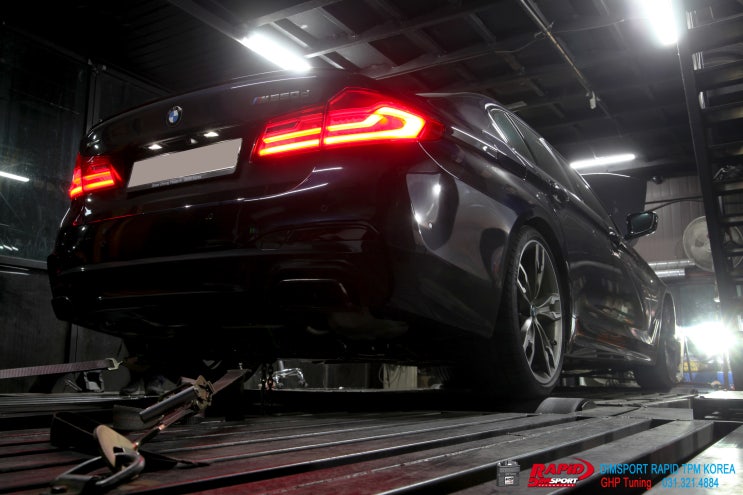 쿼드터보 400마력 77.6토크 BMW G30 M550D xDrive 보조ECU 장착 및 테스트 영상 : 네이버 블로그