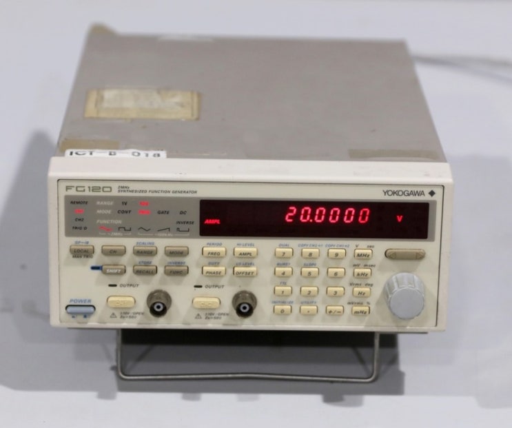 Yokogawa FG120 Synthesized Function Generator : 네이버 블로그