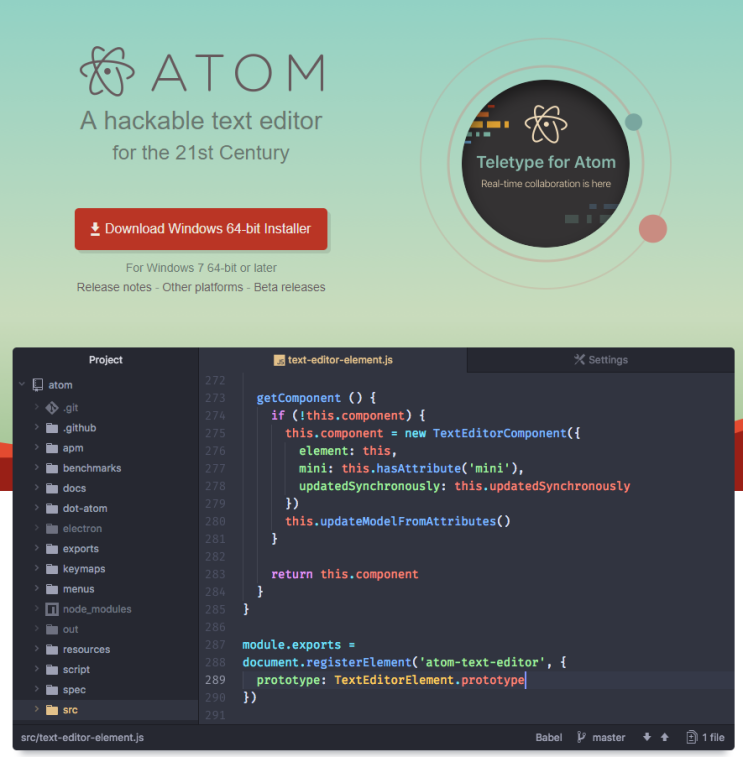 Atom 에디터 Package 추천 : 네이버 블로그