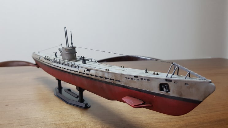 1/150 U-BOAT IXB 완성 : 네이버 블로그