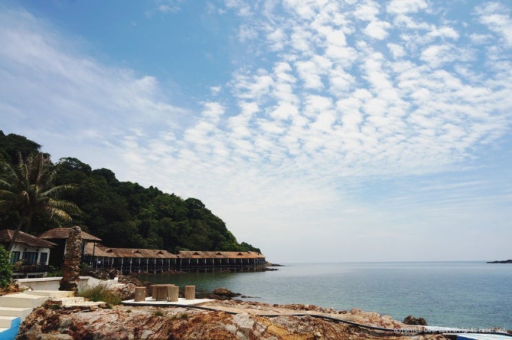 [말레이시아 자유여행]트렝가누(Terengganu) 아름다운 작은 섬 제미 아일랜드(Gemia Island)의 유일한 리조트:젬 ...