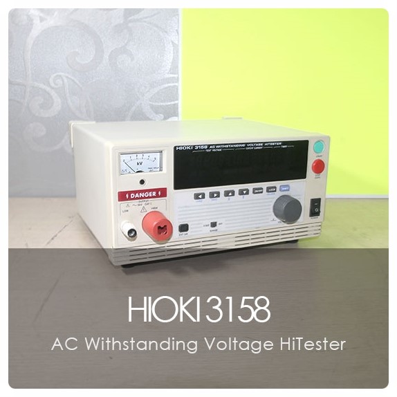 중고계측기 렌탈 판매 매입 히오끼 Hioki 3158 AC Withstanding Voltage HiTester 하이테스터 수리 ...