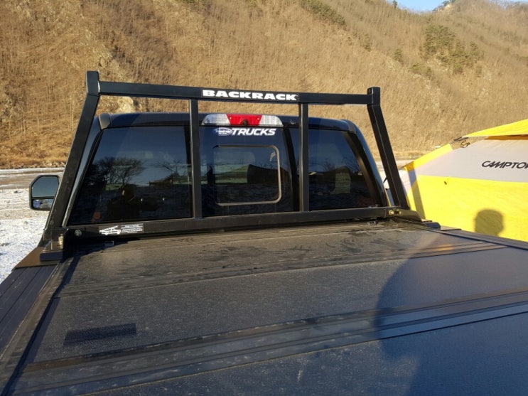Ford F250 백랙 인스톨 BACK RACK 설치 홍천 겨울캠프 : 네이버 블로그