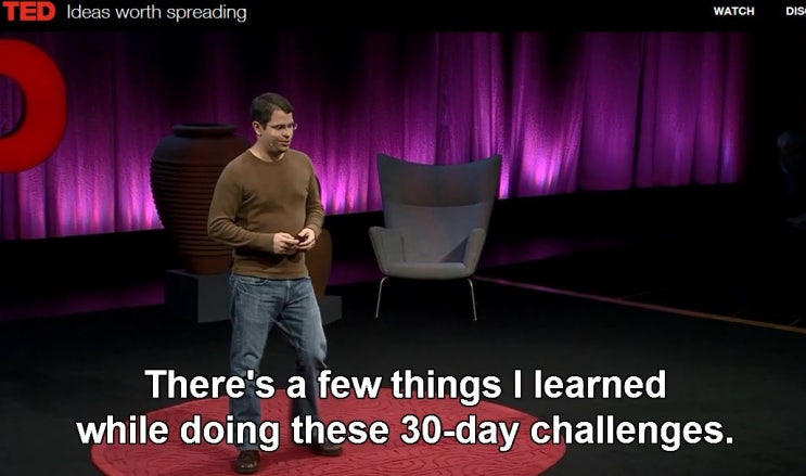 [TED강연] Matt Cutts 의 Try something new for 30 days : 네이버 블로그