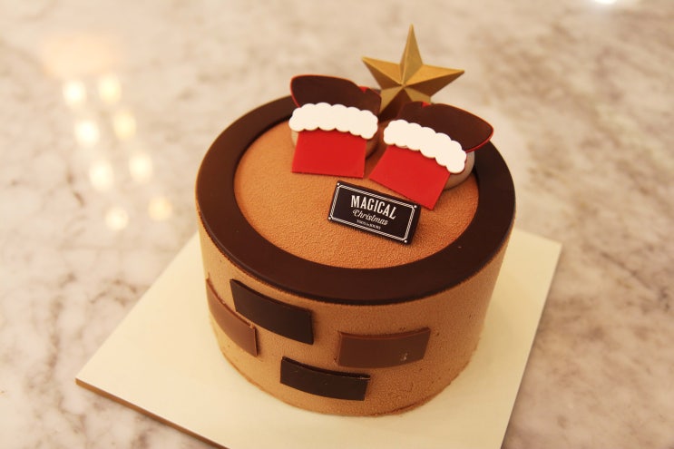 뚜레쥬르 크리스마스 케이크★ 이름도 귀여운 굴뚝안에 산타 : 네이버 블로그