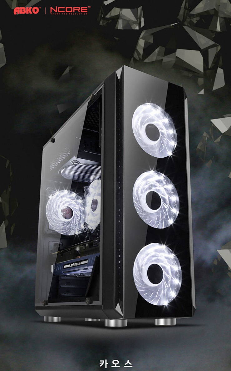 작고 아담한 튜닝 케이스! ABKO NCORE 카오스 케이스 사용기. : 네이버 블로그