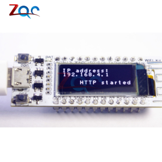 ESP8266 아두이노(Arduino) CH340 Wi-Fi Node MCU 모듈 - OLED 장착형 : 네이버 블로그