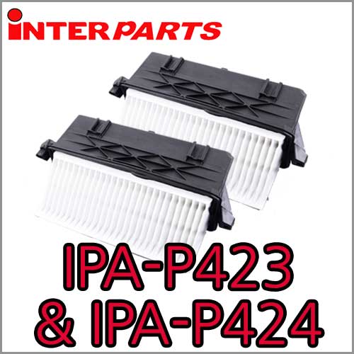 BENZ CLS350 CDI BlueTEC (벤츠 CLS클래스) [12~] INTER PARTS (인터파츠) 에어필터 IPA-P423 & IPA-P424 ...