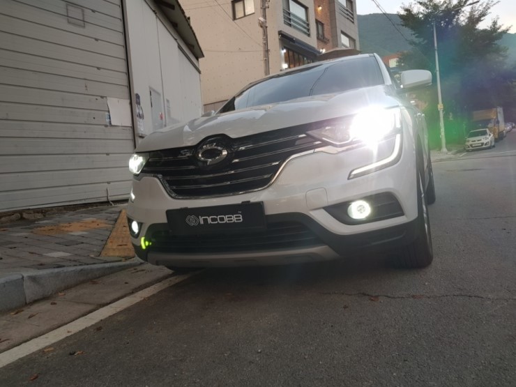 INCOBB QM6 PHILIPS 48W LED 전조등 + 확장캡 작업 : 네이버 블로그