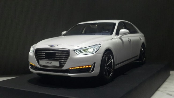 미니크래프트 현대 제네시스 EQ900 휠 튜닝 : 네이버 블로그