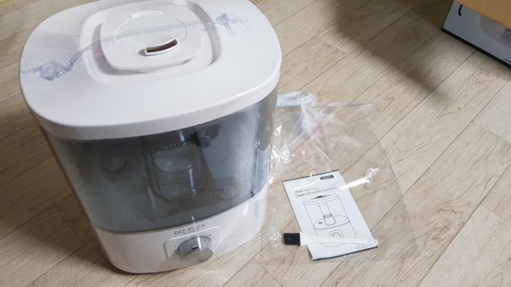 듀플렉스 가습기 dp-8000uh 일주일 사용후기 : 네이버 블로그