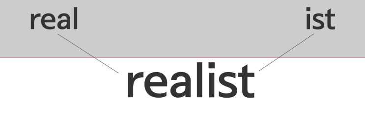 realist, realistic - 어원학습 : 네이버 블로그