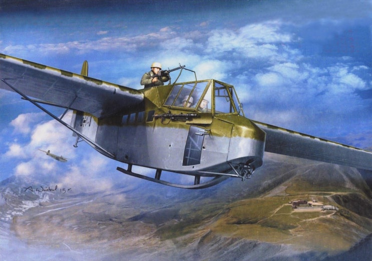 루프트바페의 시제 공수용 글라이더 DFS 331 : 네이버 블로그